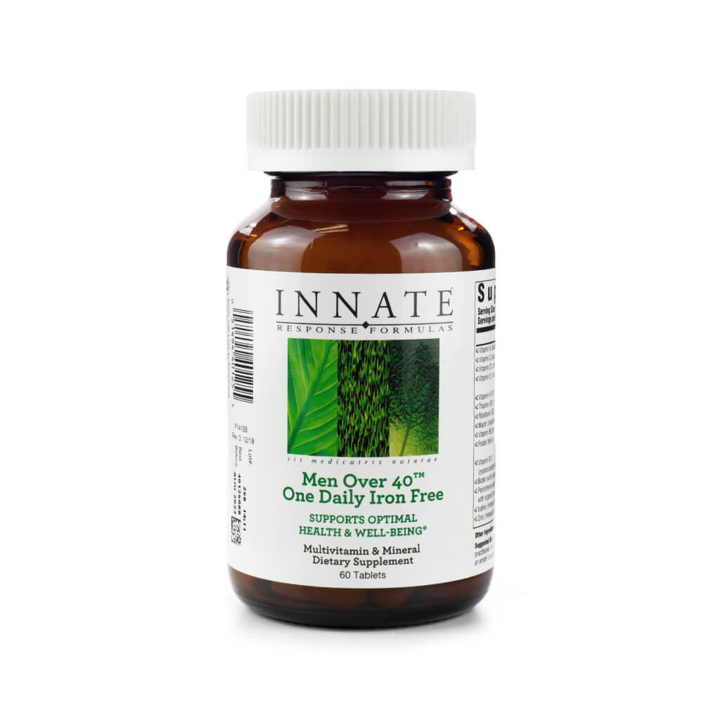 Men Over 40 One Daily Iron Free - Innate Response Formulas - The ...