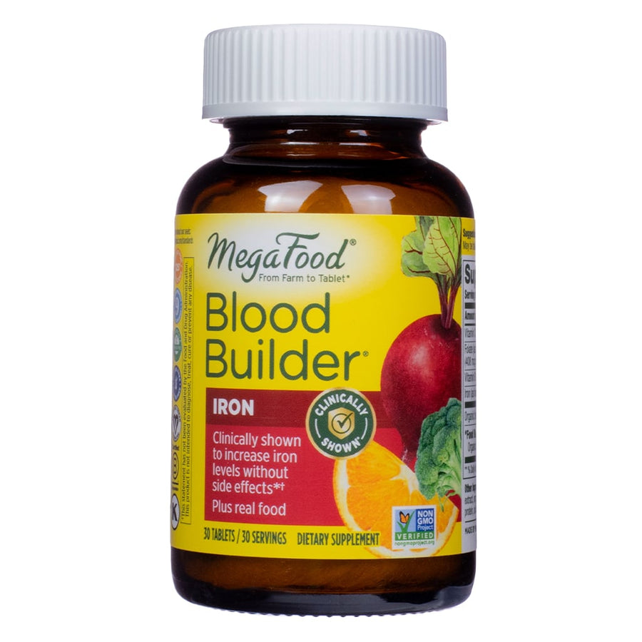 MegaFood Blood Builder | Iron Supplement - The Healthy Place