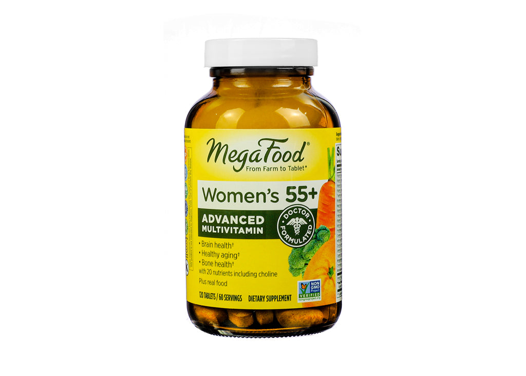 MegaFood Women's 55+ Advanced Multivitamin | Women’s Multi - The ...