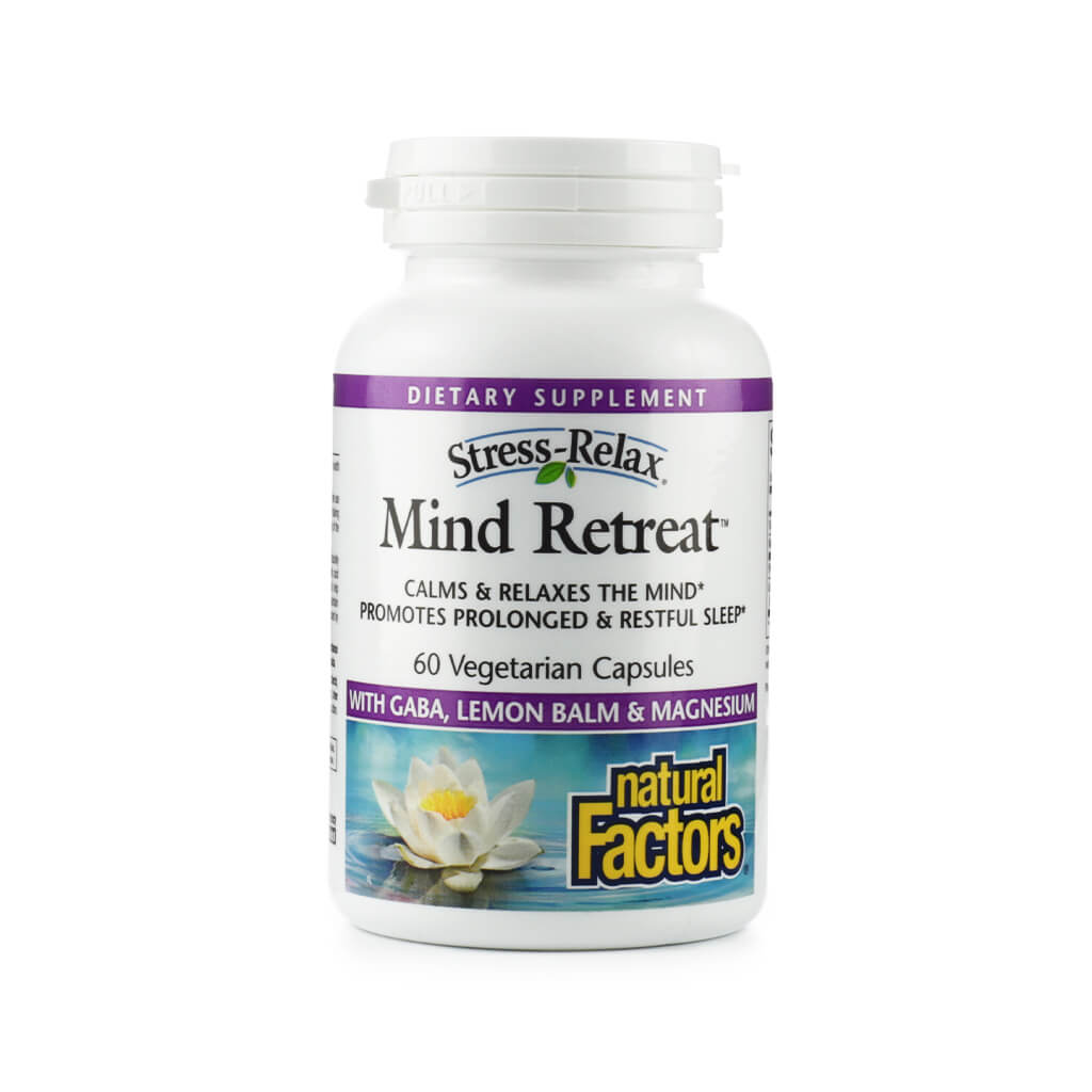 Natural Factors Stress-Relax Mind Retreat | Stress Relief - The Healthy ...