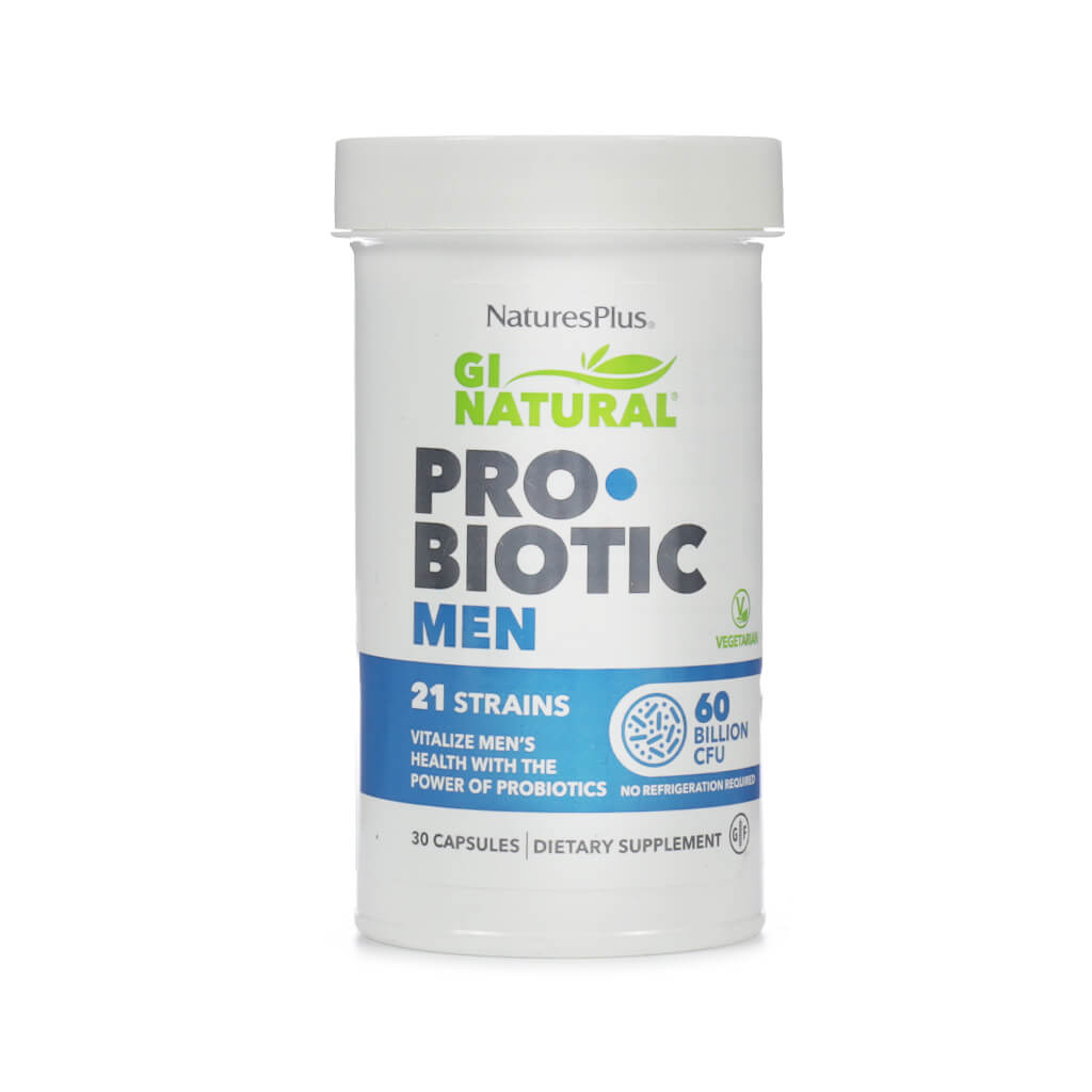 GI Natural Probiotic Men - Natures Plus | Men’s Probiotics - The ...