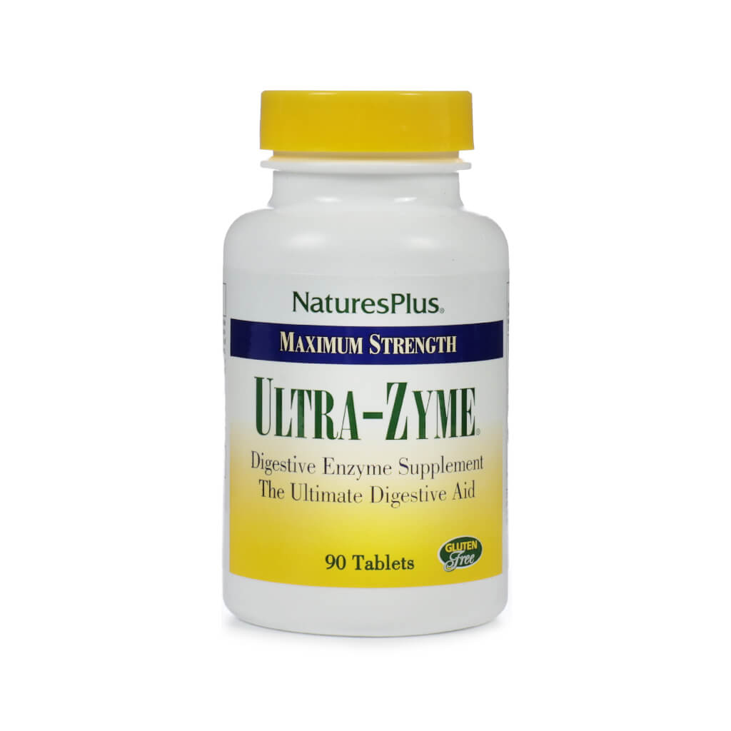 Natures Plus Ultra-Zyme 90 Tablets | Digestive Enzymes - The Healthy Place