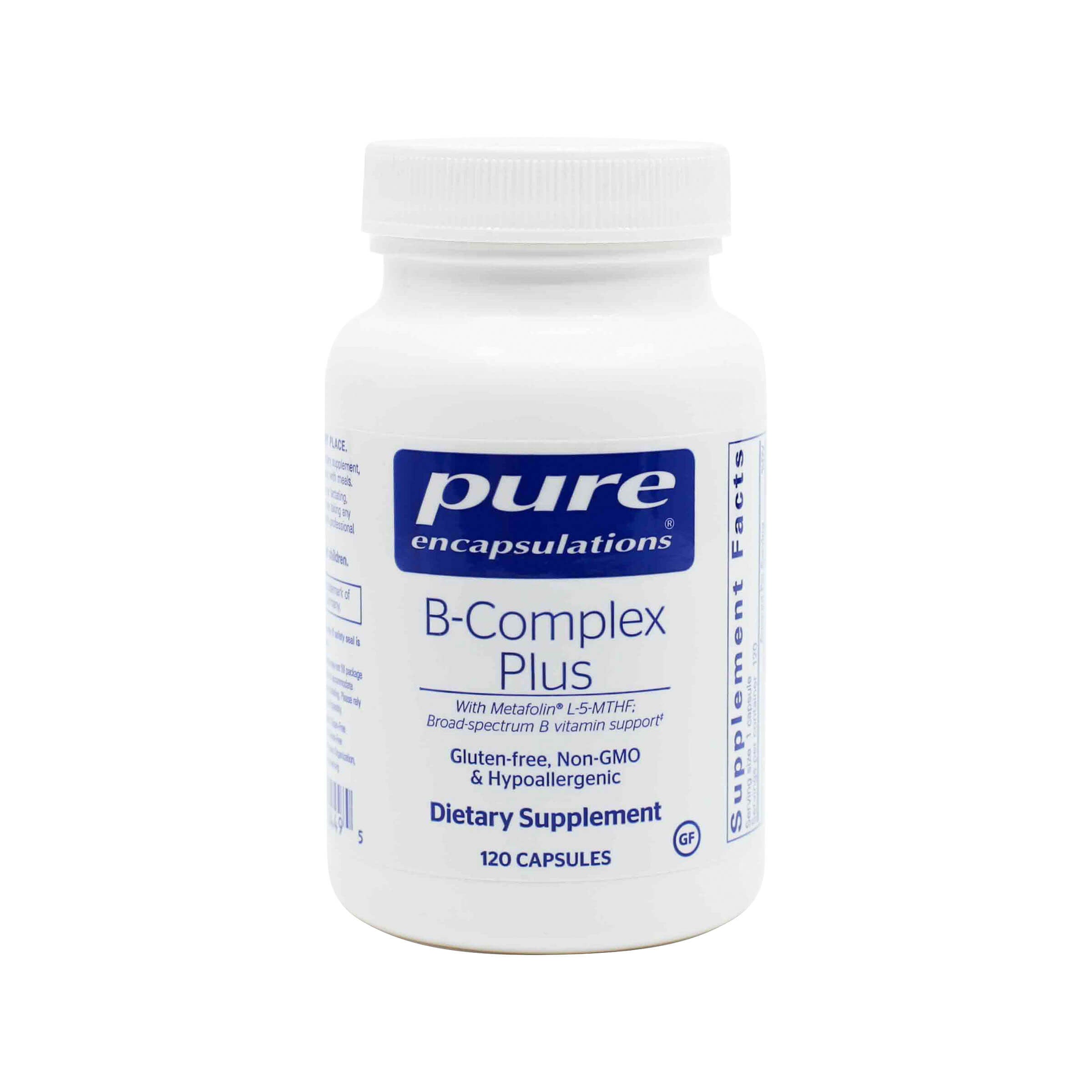 Pure Encapsulations B-Complex Plus | Vitamin B Supplements - The ...