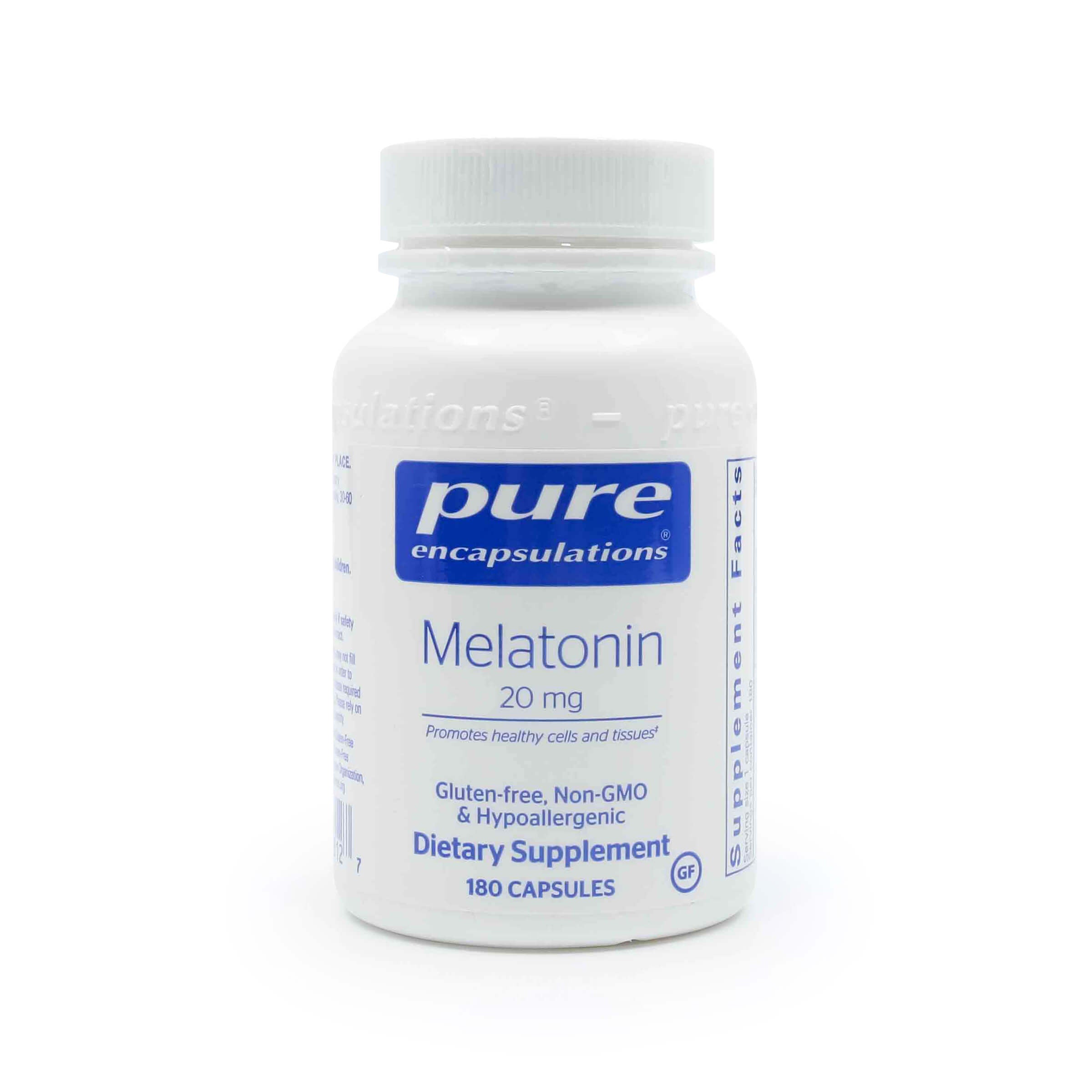 Shop Pure Encapsulations Melatonin 20mg Capsules Here! - The Healthy Place