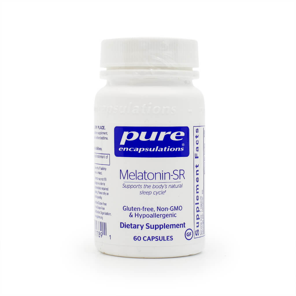 Pure Encapsulations Melatonin-SR | Natural Sleep Support - The Healthy ...