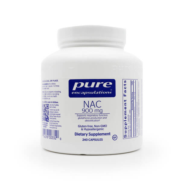 Pure Encapsulations NAC (N-Acetyl-L-Cysteine) | Antioxidant - The ...