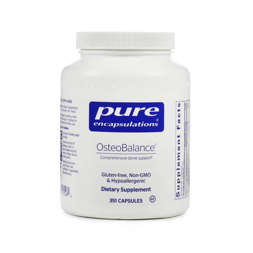 OsteoBalance Pure Encapsulations | Bone Health Supplement - The Healthy ...