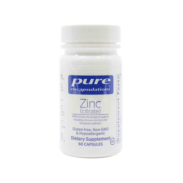 Pure Encapsulations Zinc Citrate | Zinc Supplement | Madison WI - The ...
