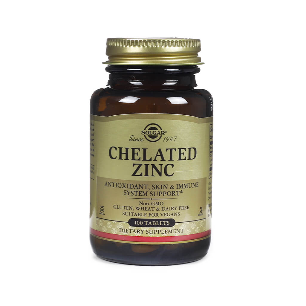 Chelated Zinc Supplement – Solgar | Vitamin and Mineral Supplements ...