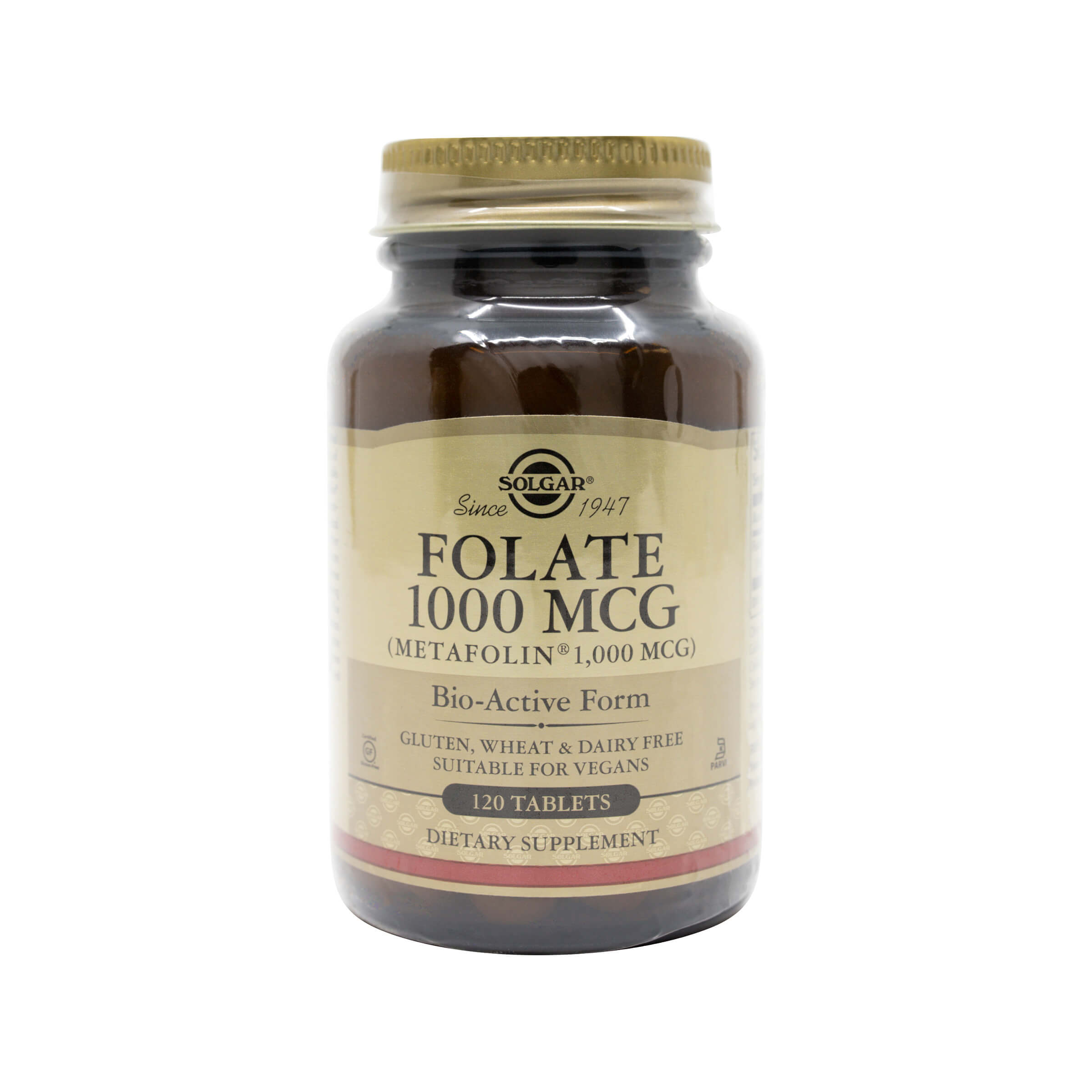 Solgar Folate Metafolin 1000mcg | Folate Supplement - The Healthy Place