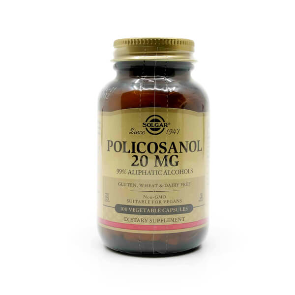 Solgar Policosanol 20mg Capsules – Final Sale - The Healthy Place