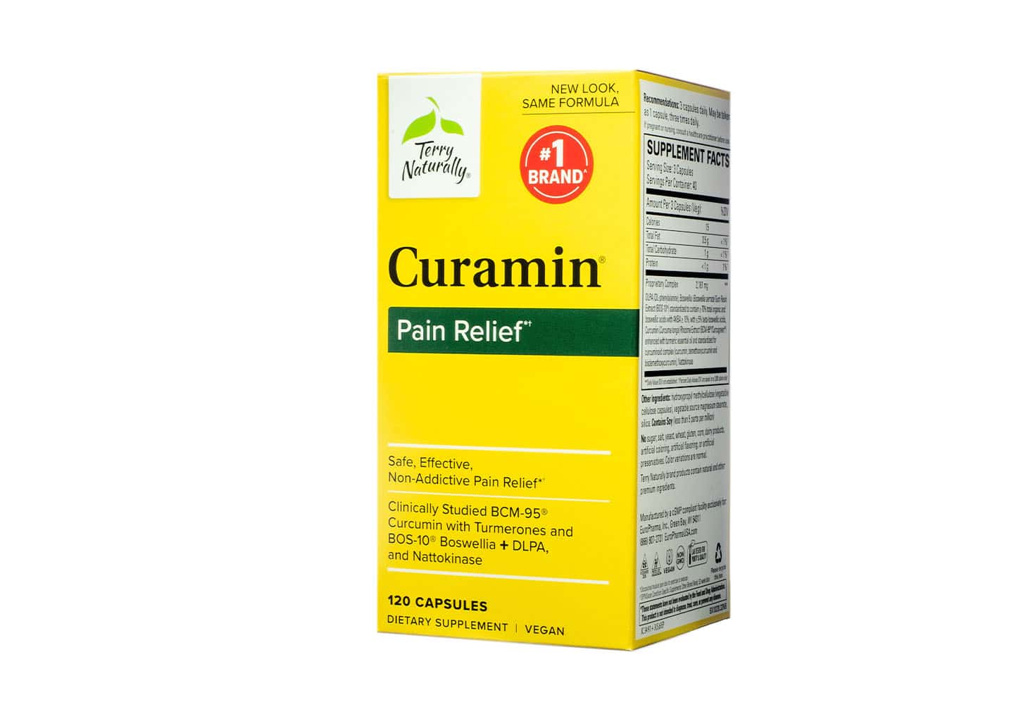 Terry Naturally Curamin | Pain Relief Supplements - The Healthy Place
